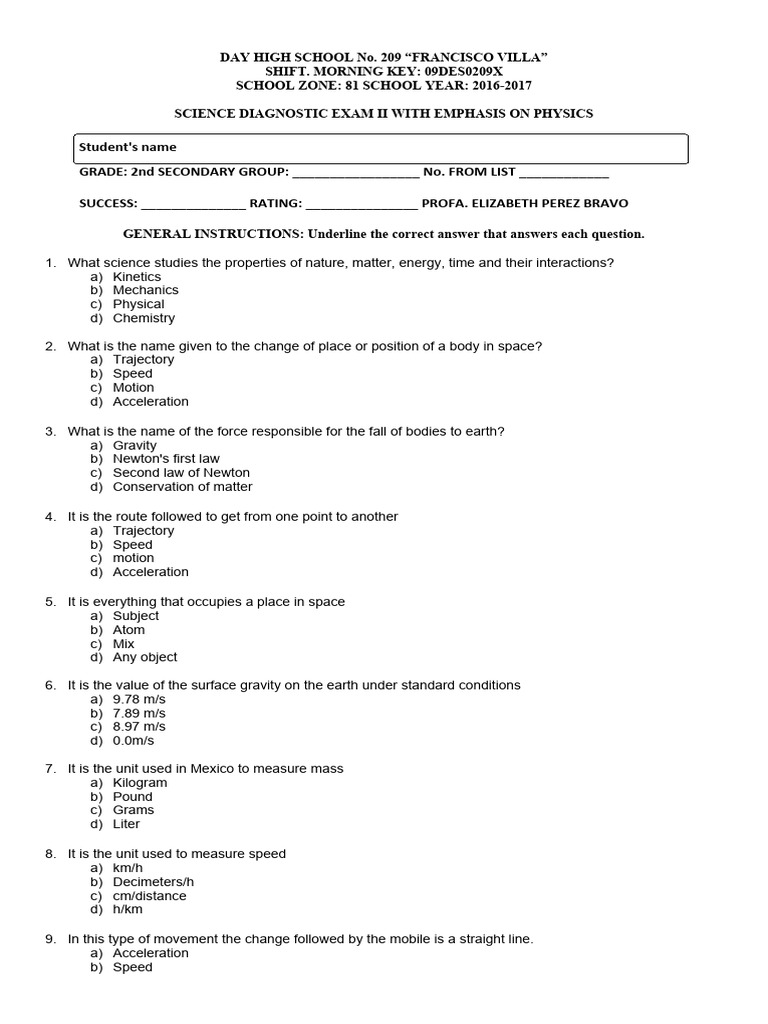 Physical Diagnostic Exam | PDF | Acceleration | Force