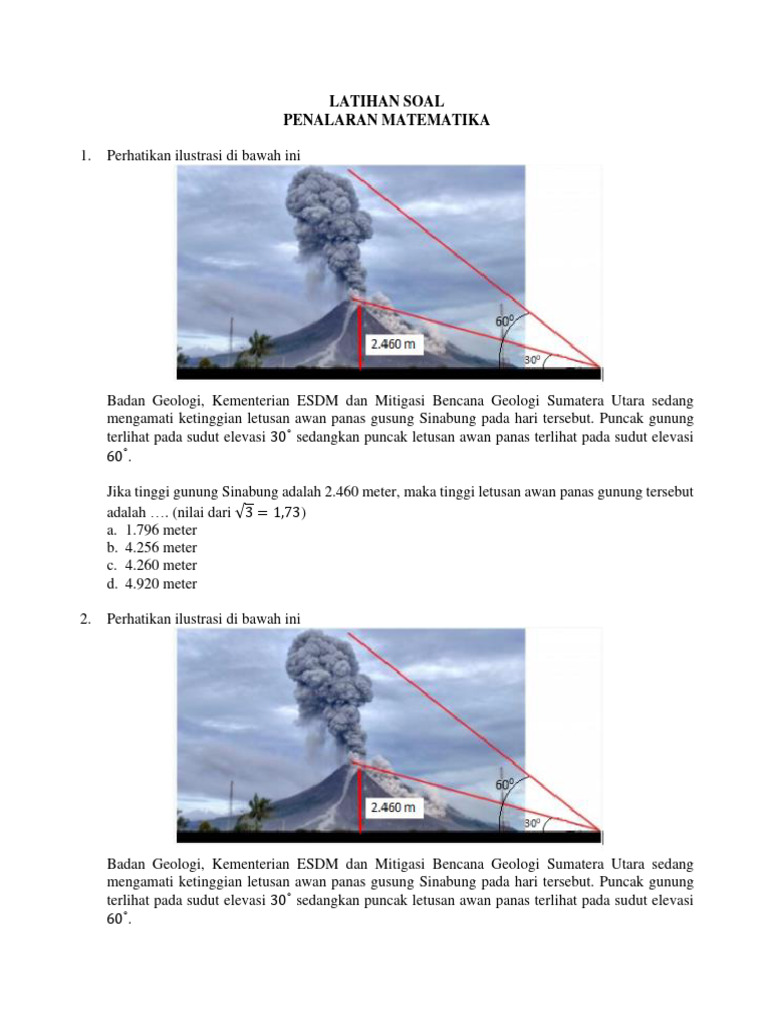 Latihan Soal PM Penalaran MTK 2 | PDF