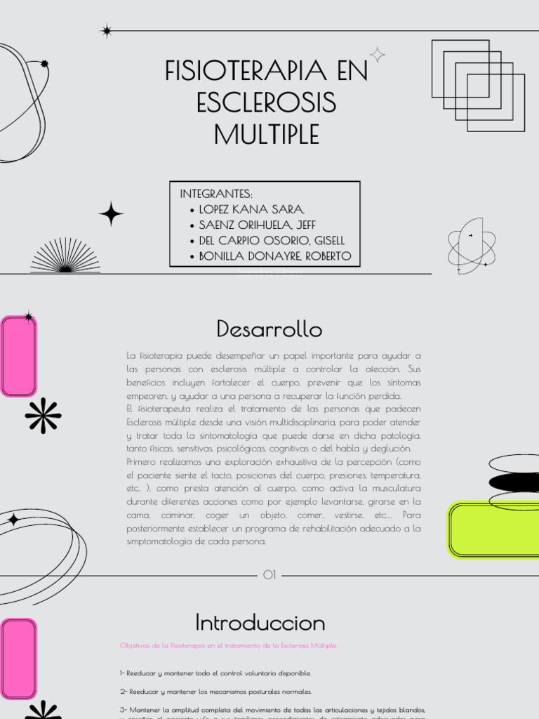 Fisioterapia en La Esclerosis Multiple | Descargar gratis PDF | Terapia física | Esclerosis múltiple