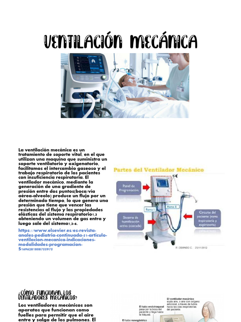 Ventilación Mecánica | PDF