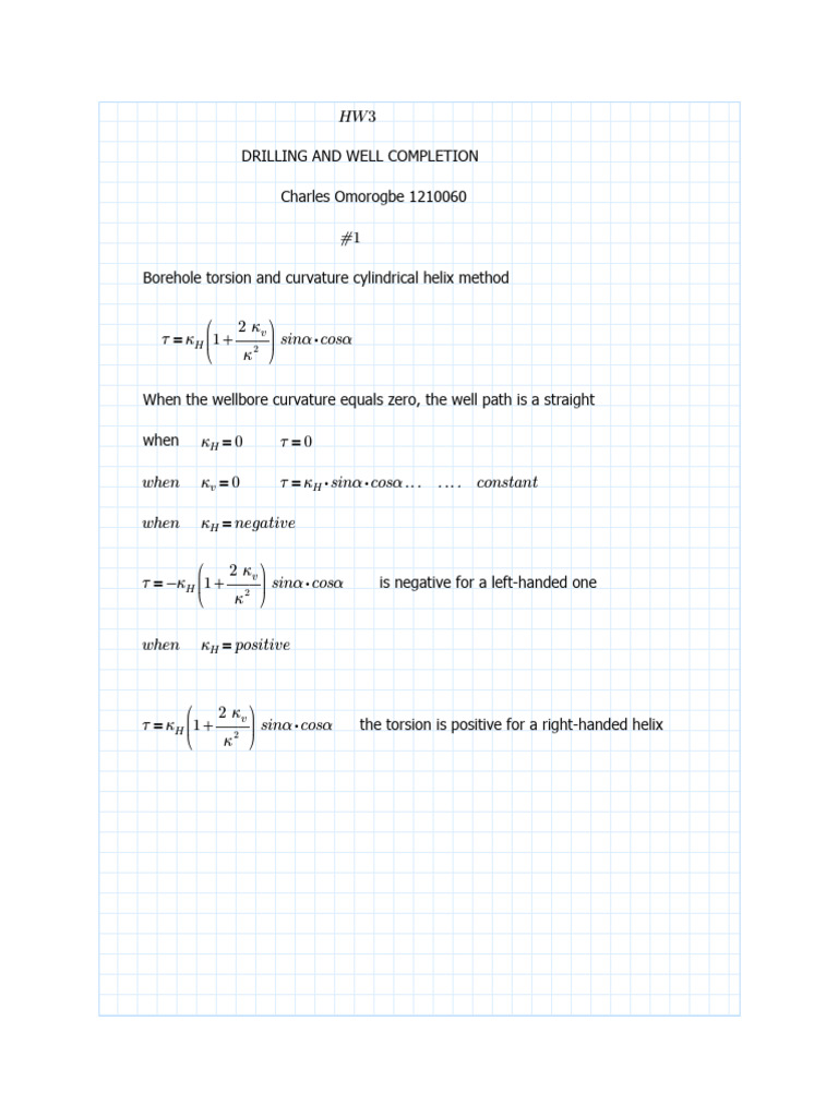 Pete HW 111 | PDF | Helix | Differential Geometry
