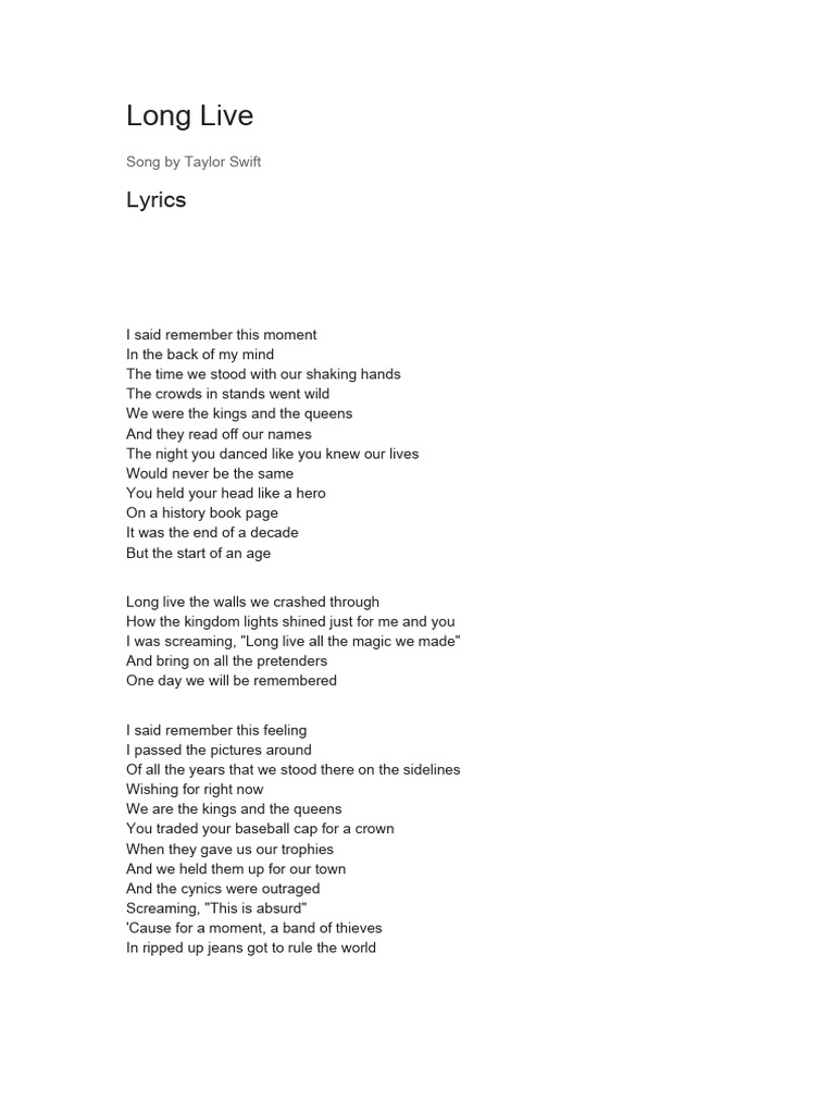 Taylor Swift | PDF
