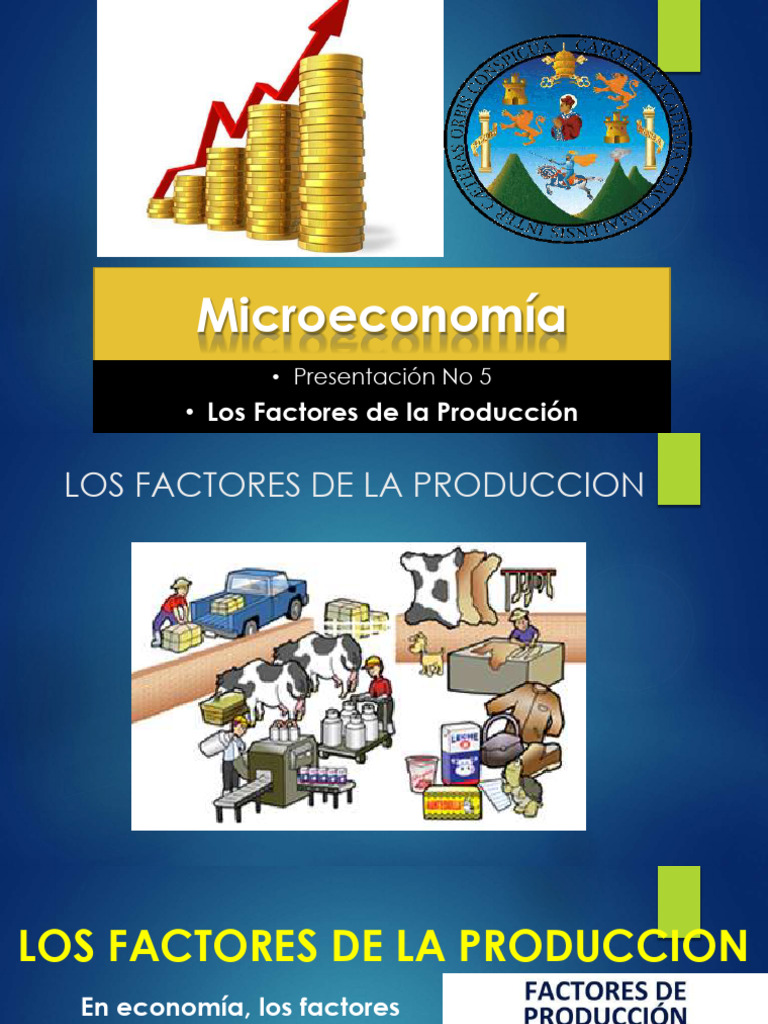 Presentacion 5 Factores de La Producion | PDF | Salario | Factores de producción