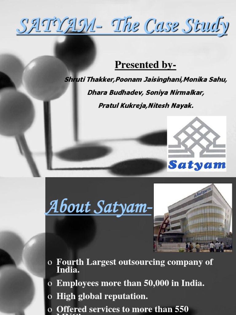SATYAM- The Case Study | Pricewaterhouse Coopers | Companies | Free 30-day Trial | Scribd