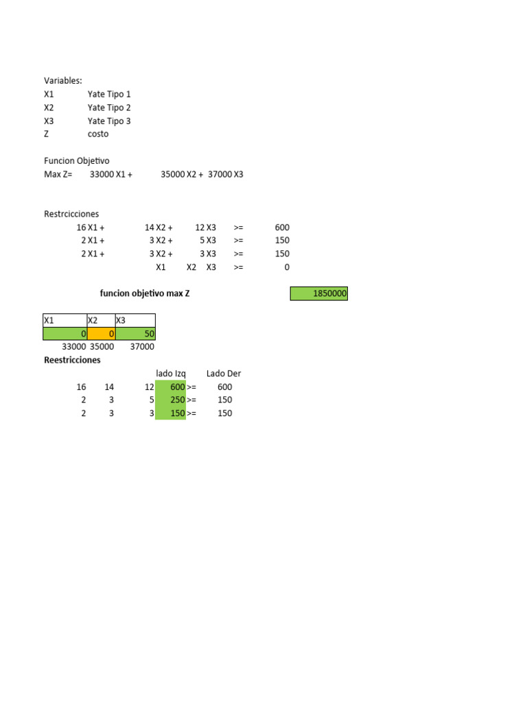 Ejercicio | PDF | Linear Programming | Computational Science