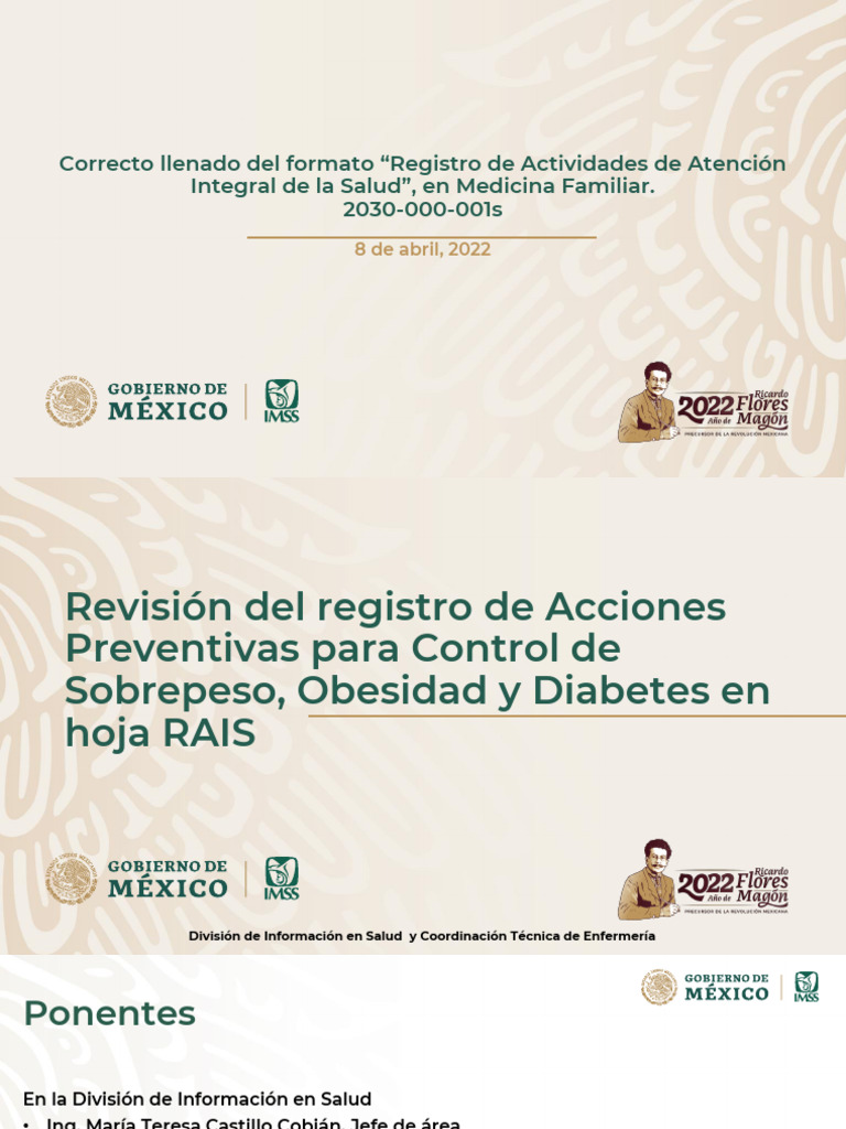 FINAL CTE HOJA RAIS ACCIONES ENF PREVENTIVAS - 8abril | PDF | Diabetes ...