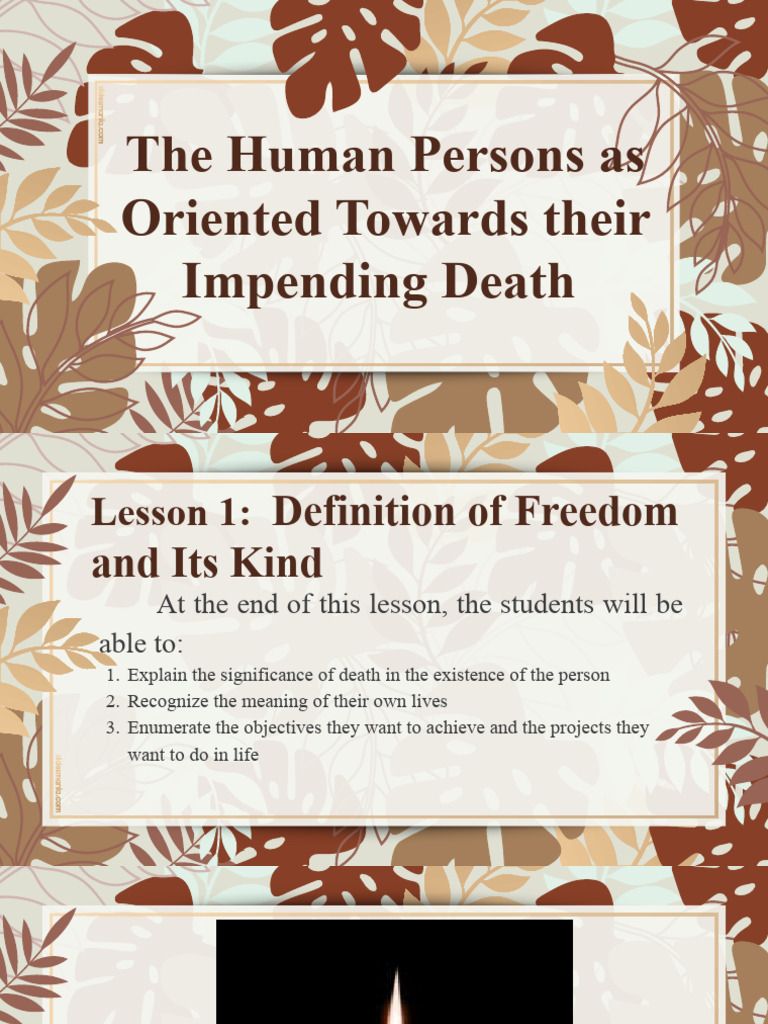 Human Existence and Impending Death | PDF | Self-Improvement