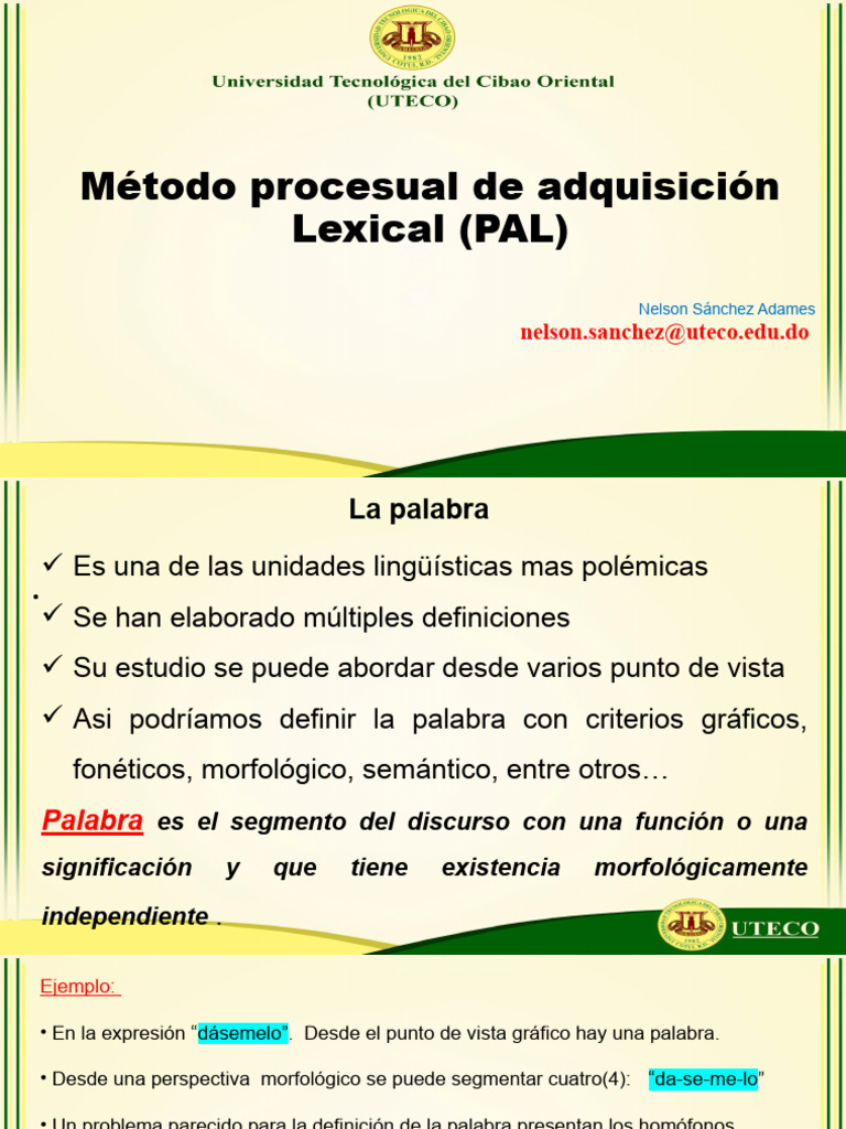 Método PAL | PDF
