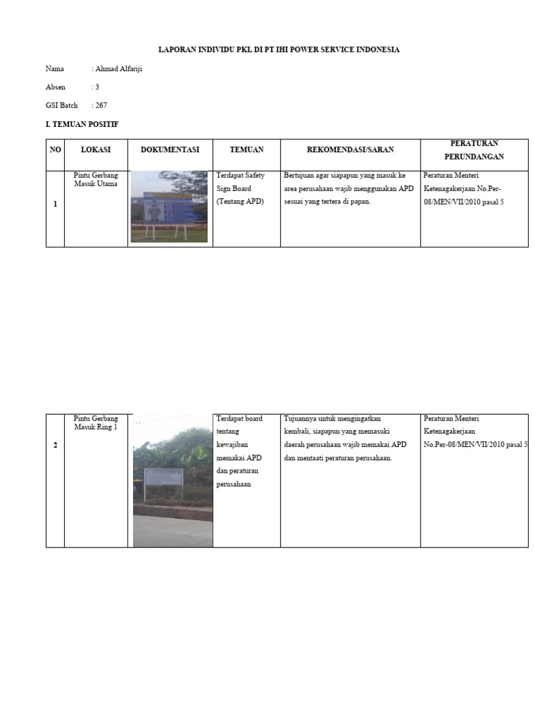 Ahmad Alfariji - PT Garuda Systrain Interindo - Batch 267 | PDF
