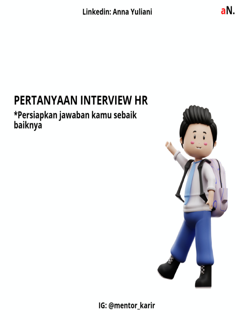Contoh Pertanyaan Interview HR | PDF