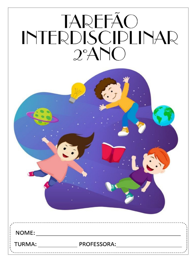 2°ano - Tarefão Interdisciplinar | PDF
