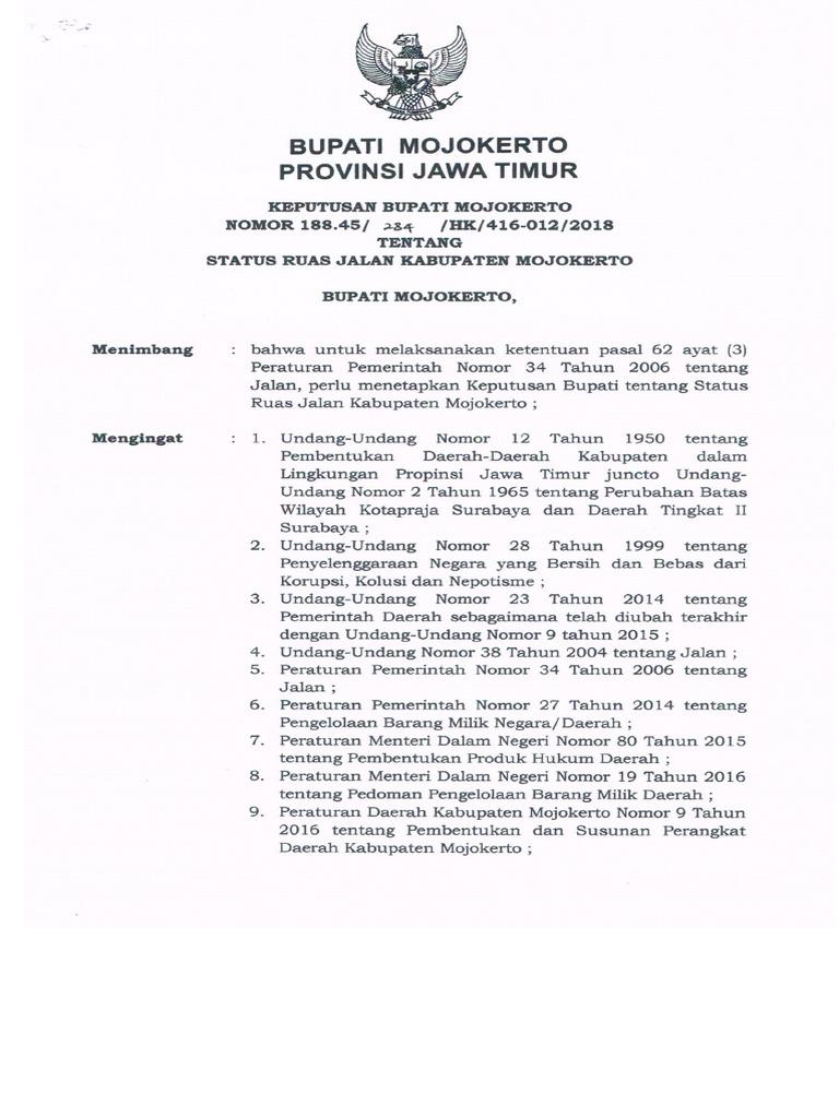 SK RUAS JALAN 2018 | PDF