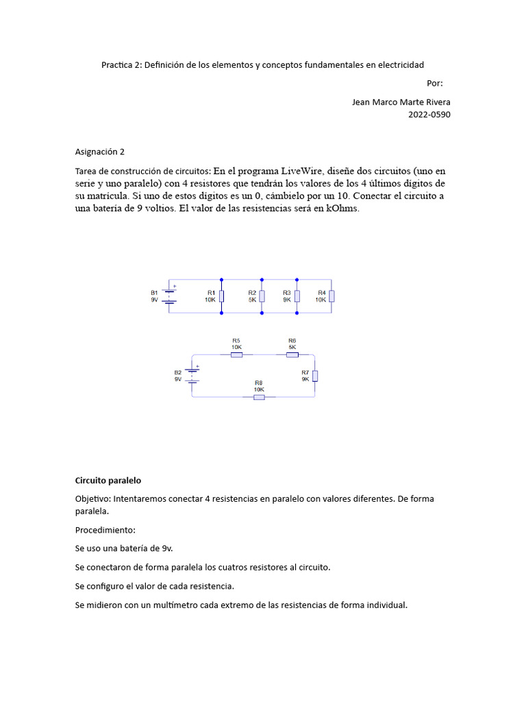 Practica 2 Electronica Pdf