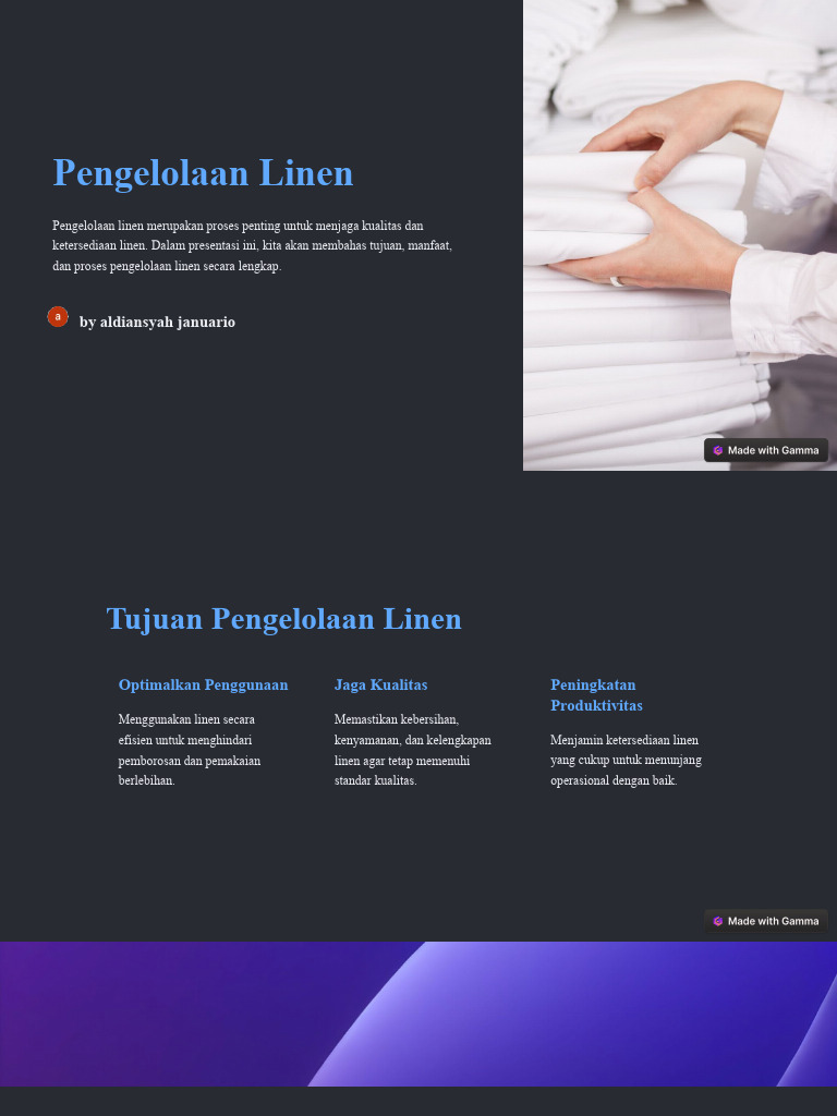 Pengelolaan-Linen | PDF