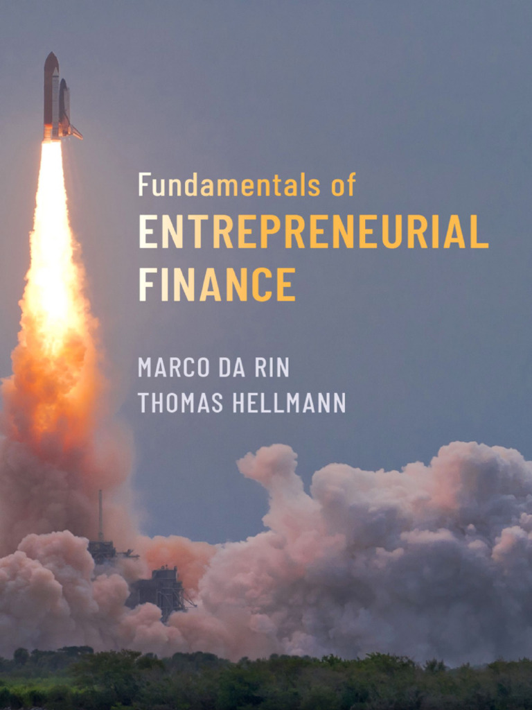 Fundamentals of Entrepreneurial Finance 2019 | PDF | Entrepreneurship | Valuation (Finance)