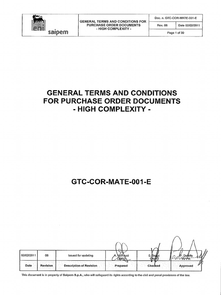 GTC Cor Mate 001 E - Rev06 High | PDF