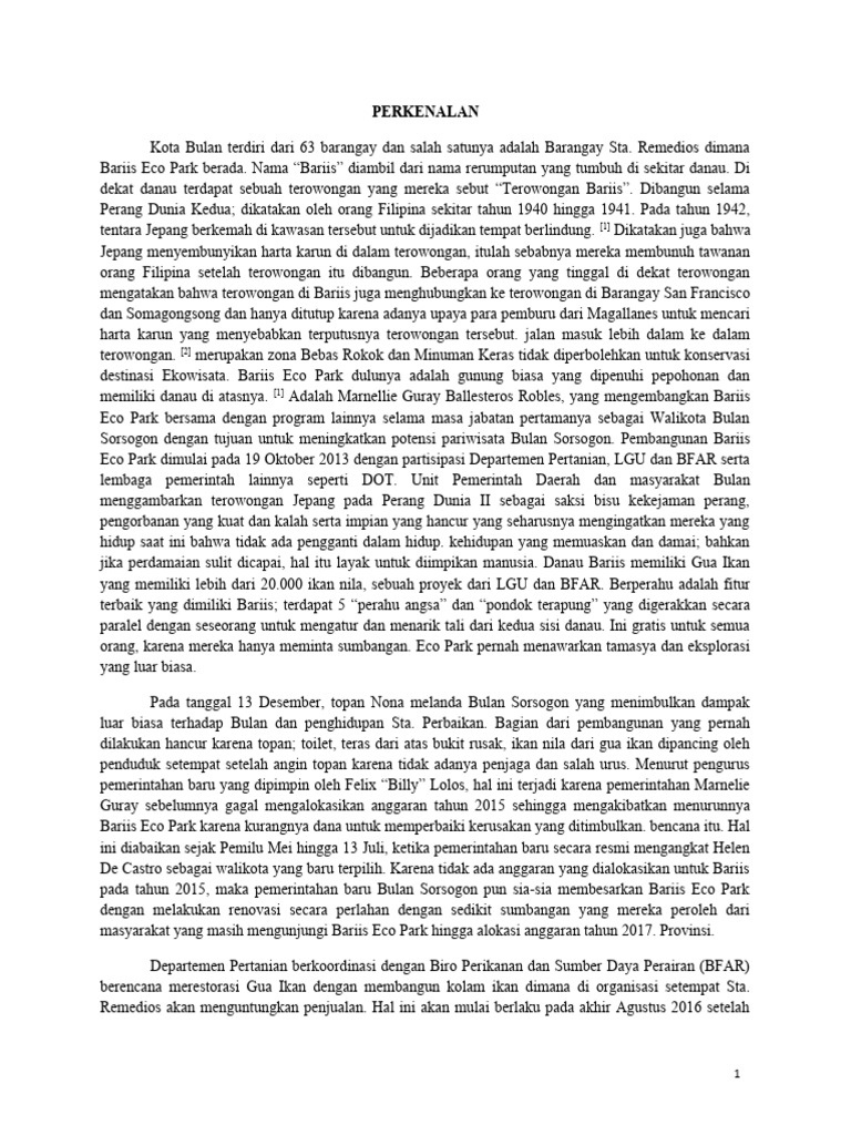 Contoh Tesis dalam Format IMRAD | PDF