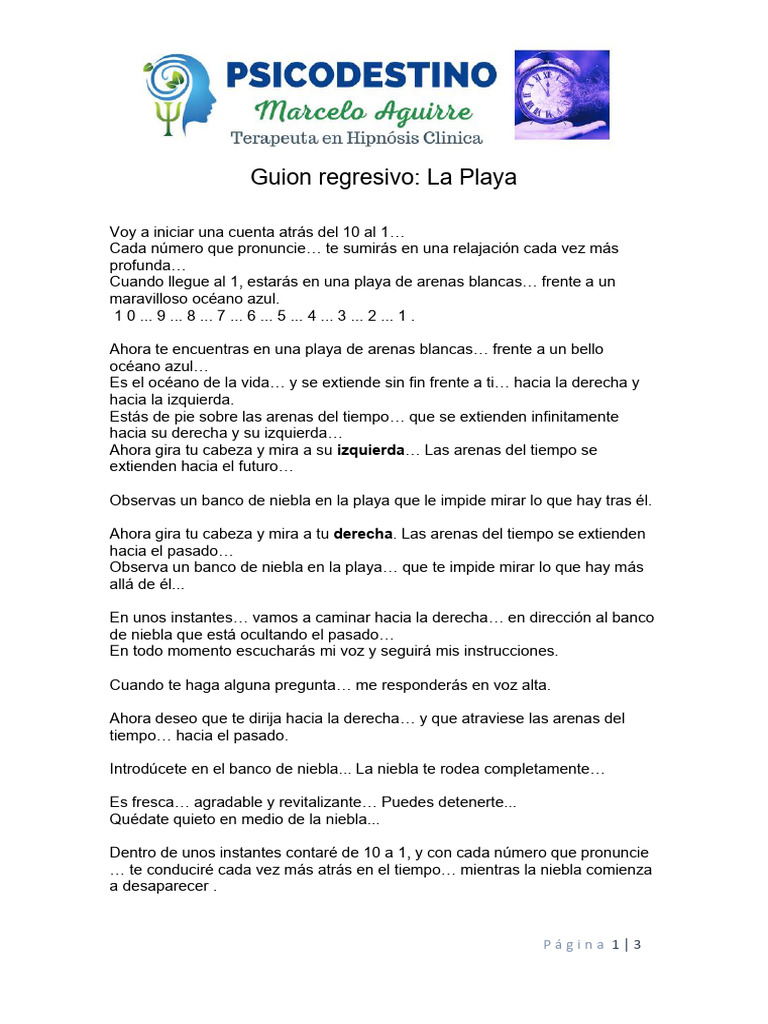 Guion La Playa | PDF