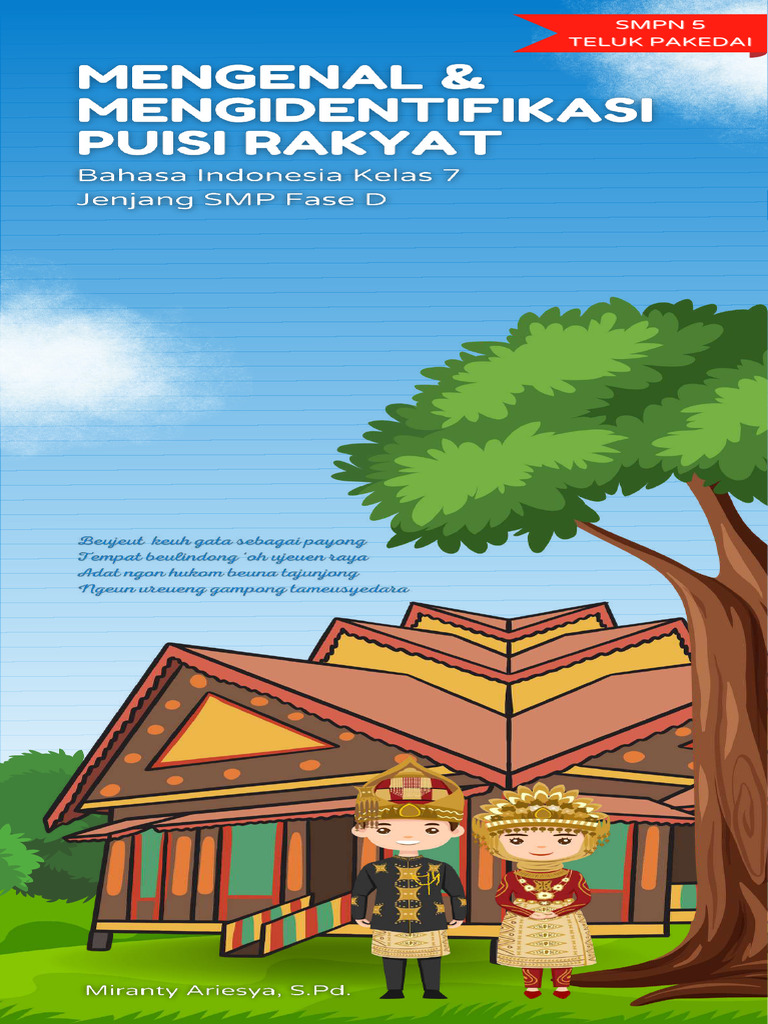 Mengenal Puisi Rakyat | PDF | Puisi