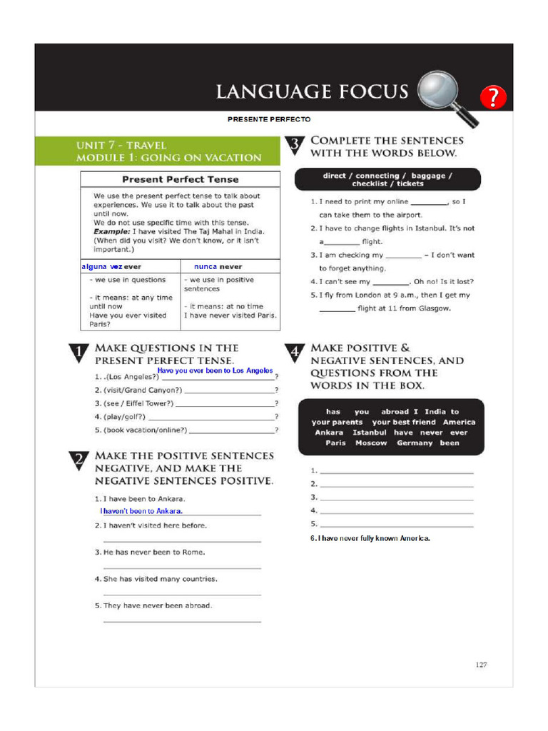 Appendix 1-2 A1 Unit 7 | PDF