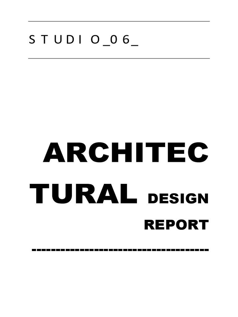 Architectural Design Report | PDF | Epistemology | Learning