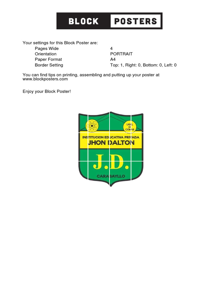 Blockposter 033930 | PDF