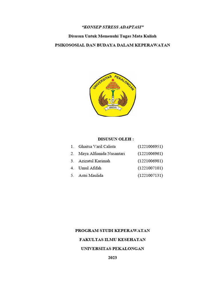 Kel. 03 Konsep Stress | PDF