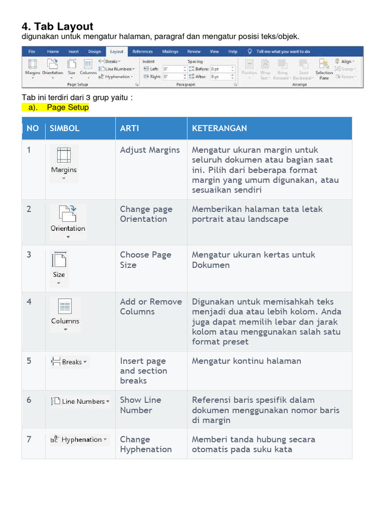Tab Layout | PDF