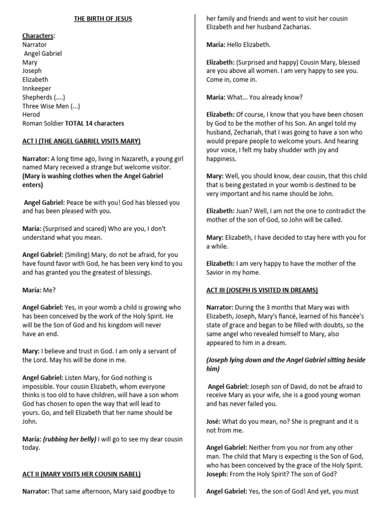 The Nativity Story: Jesus' Birth Explained | PDF | Biblical Magi | Mary, Mother Of Jesus