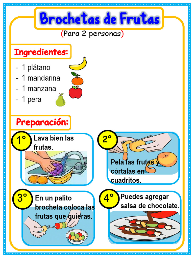 F. Leemos Una Receta Saludable | PDF | Alimentos