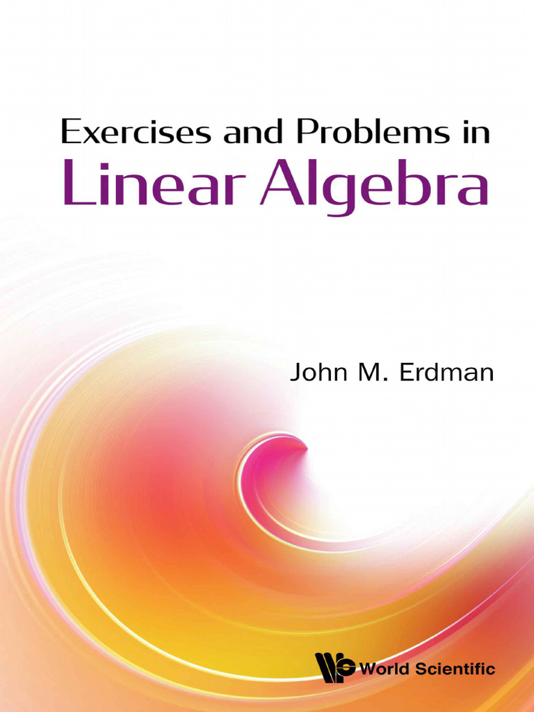 Exercises And Problems In Linear Algebra John PDF