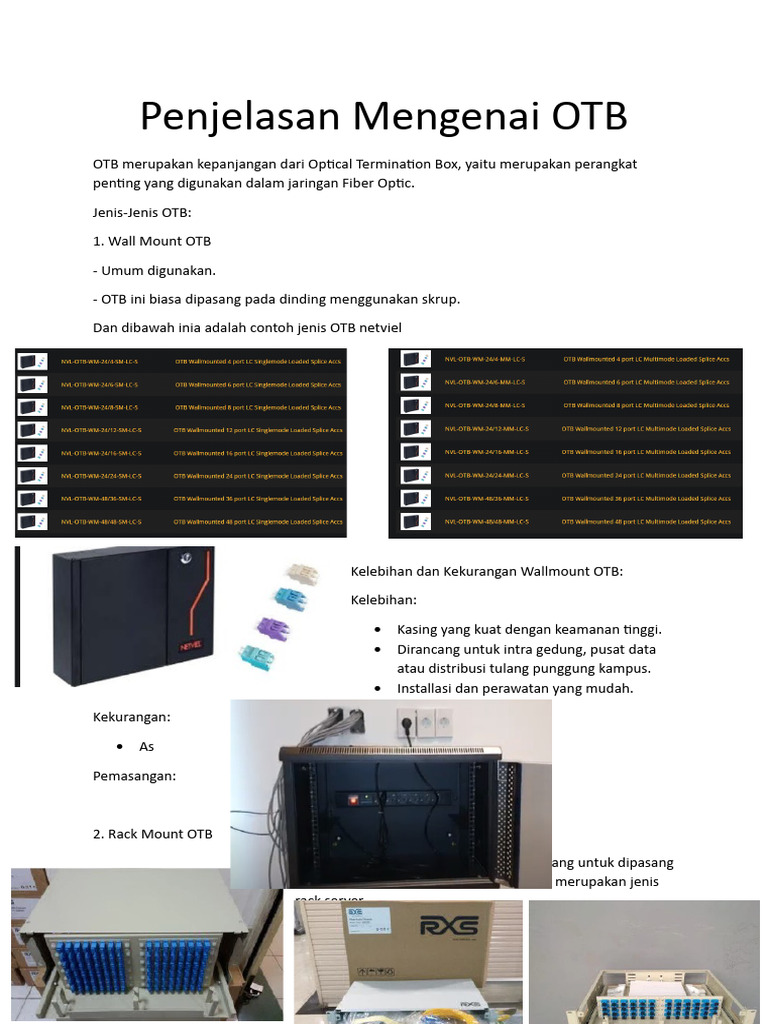 Penjelasan Mengenai OTB | PDF