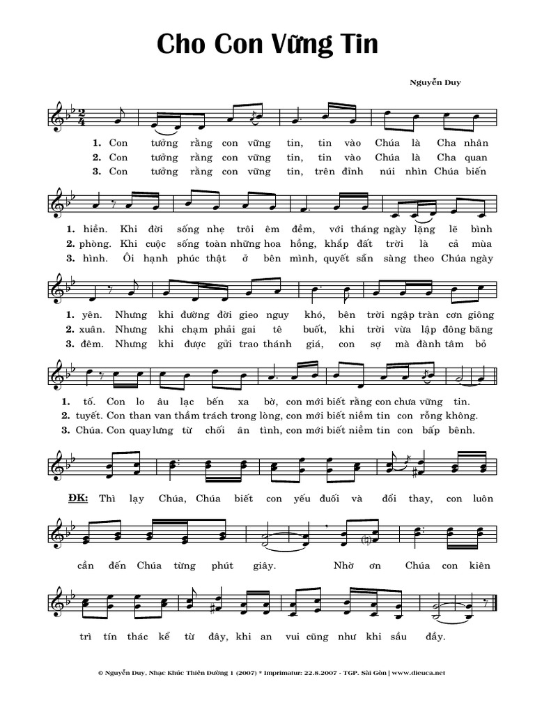 Cho Con Vung Tin - Nguyen Duy | PDF