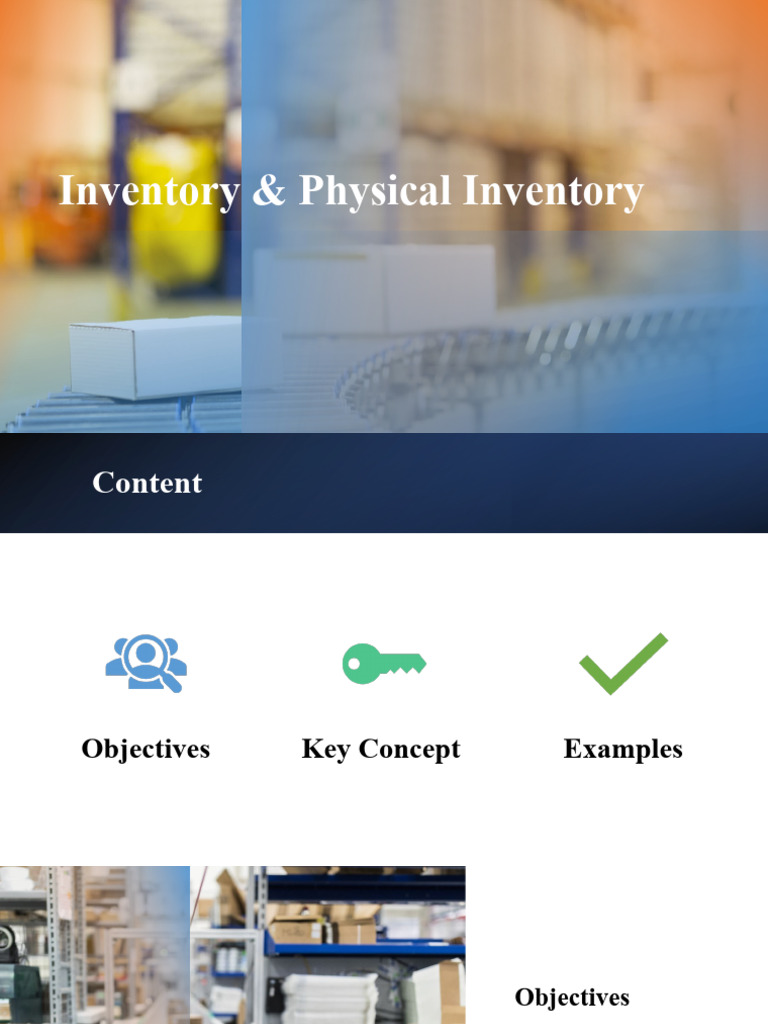 Inventory & Physical Inventory | PDF | Technology & Engineering