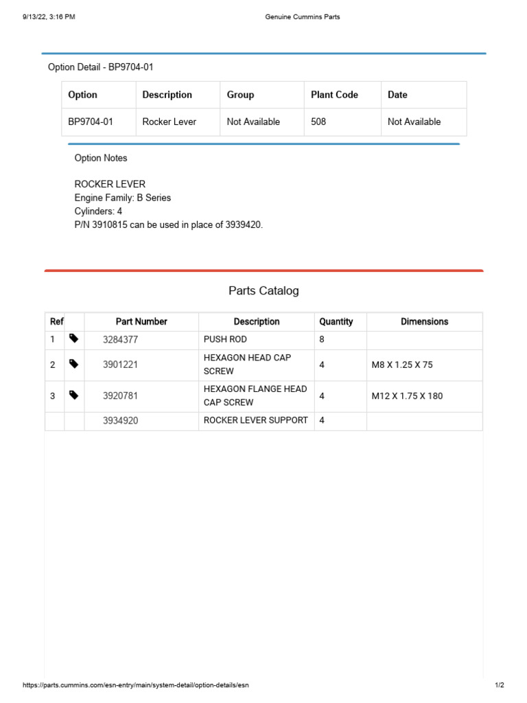 08 Rocker Lever | PDF