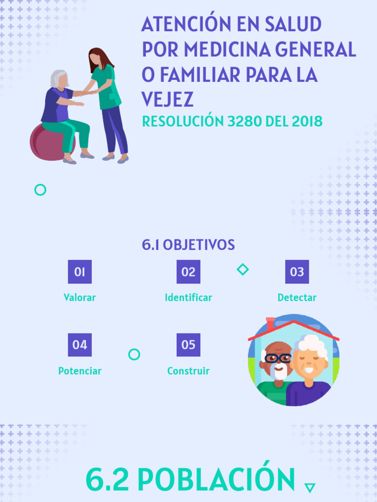 Atención en Salud Por Medicina General o Familiar para La Vejez Resolución 3280 Del 2018 | PDF