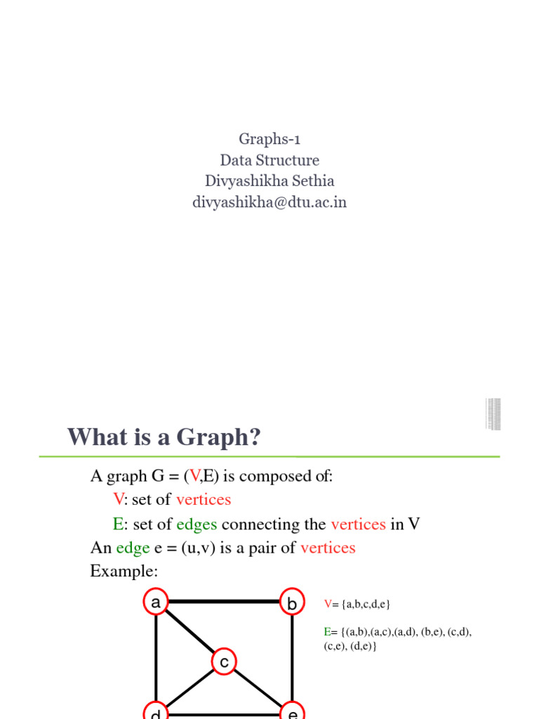 DS Graphs | PDF DS Graphs | PDF