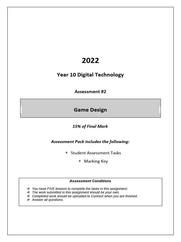 Task 2 - Game Design | PDF | Application Software | Computer File Task 2 - Game Design | PDF | Application Software | Computer File