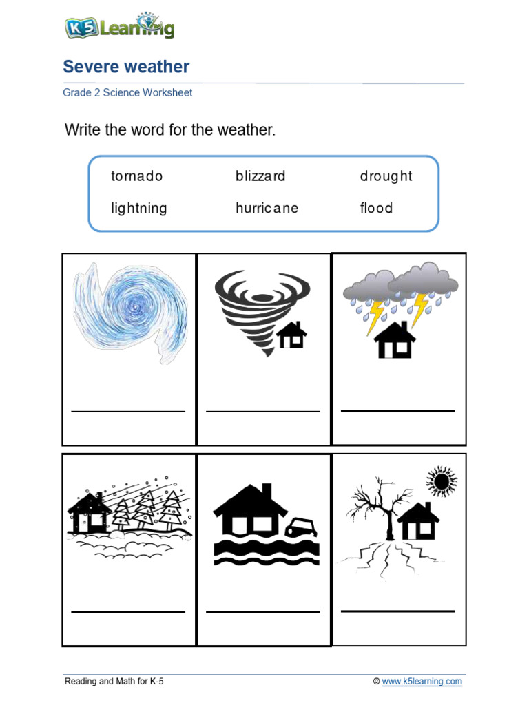 Grade 2 Severe Weather A | PDF | Technology & Engineering