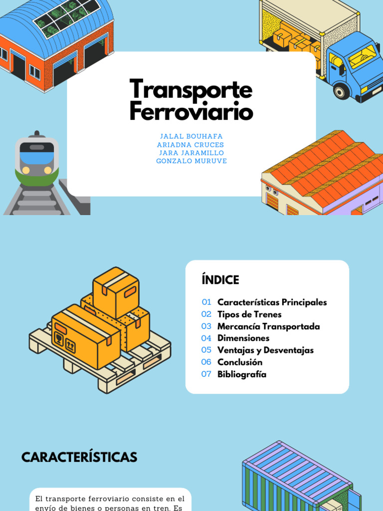 Transporte Ferroviario | PDF | Tren | Transporte ferroviario