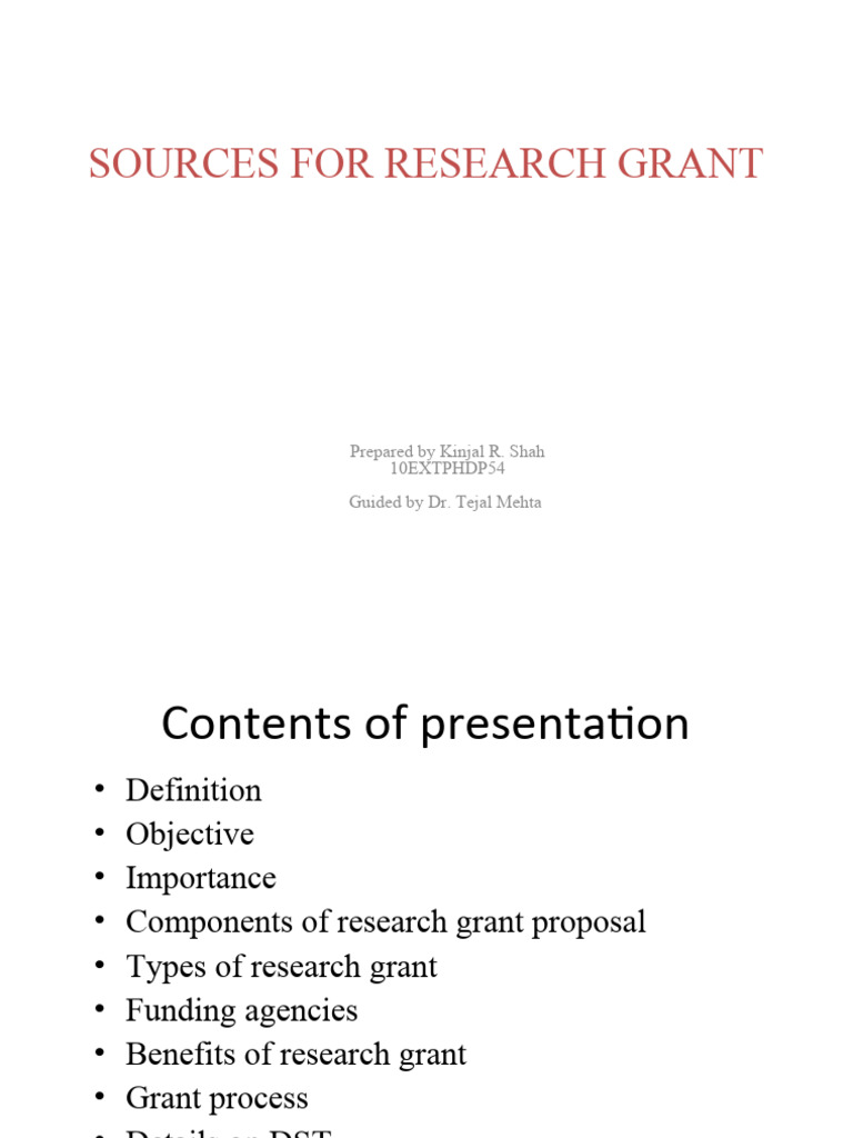 Research Grant Proposal Essentials | PDF | Doctor Of Philosophy | Science
