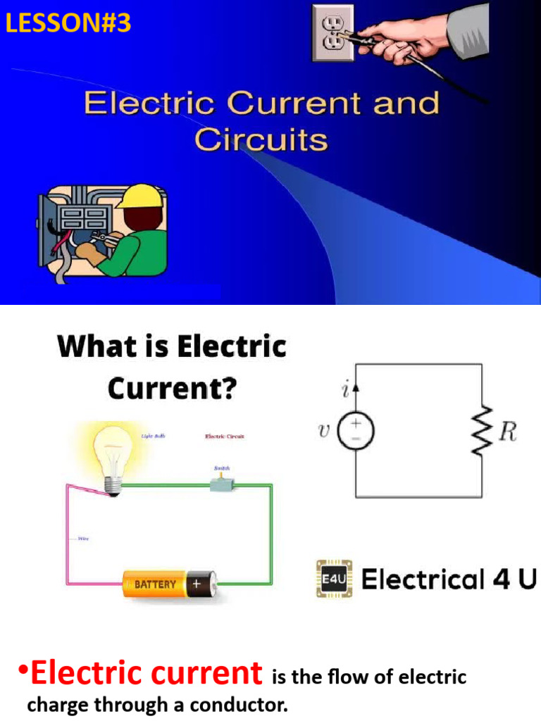 Lesson 3 | PDF | Voltage | Direct Current