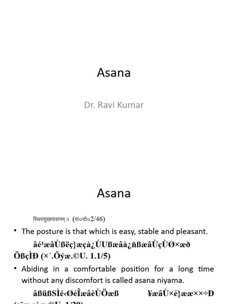 Asana | PDF | Asana | Yoga