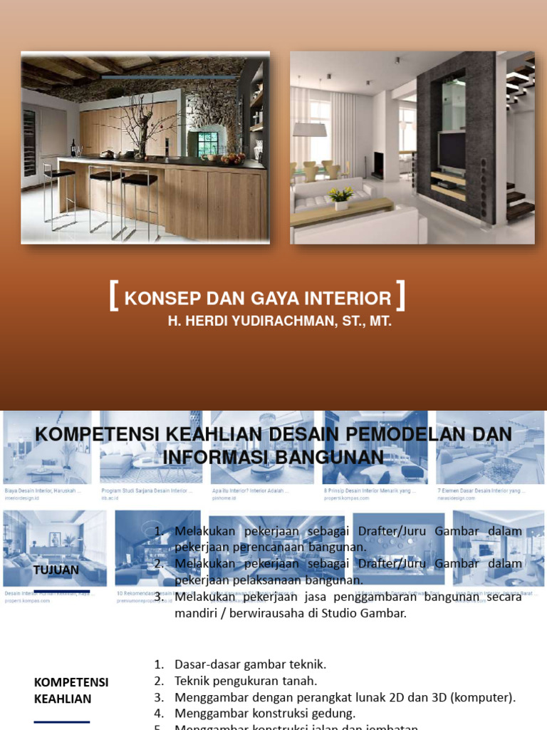Konsep Dan Gaya Interior | PDF