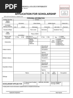 BPSU Application Form | PDF