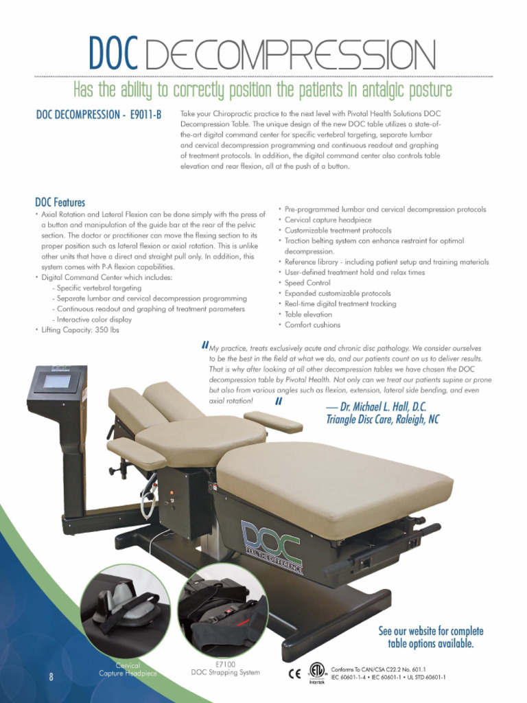 Spinal Decompression System | PDF