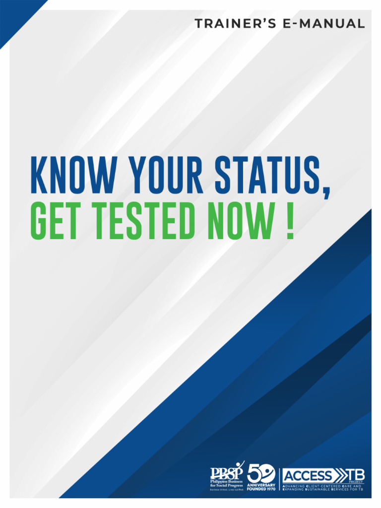 PICT Training Manual for HIV Counselors | PDF