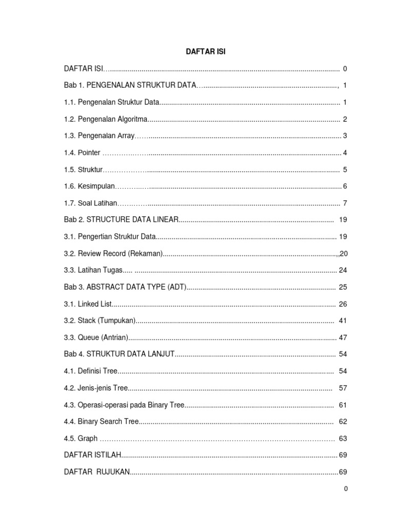 Diktat Struktur Data | PDF