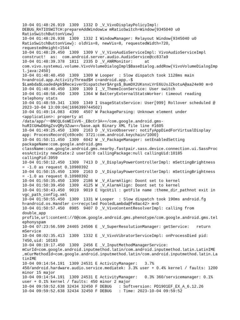 Log | PDF | Computer Programming | Computing