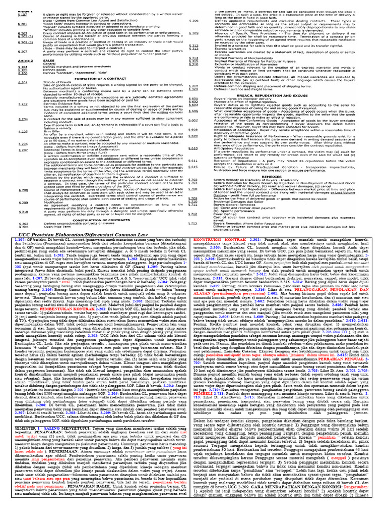 Lembar Curang UCC | PDF